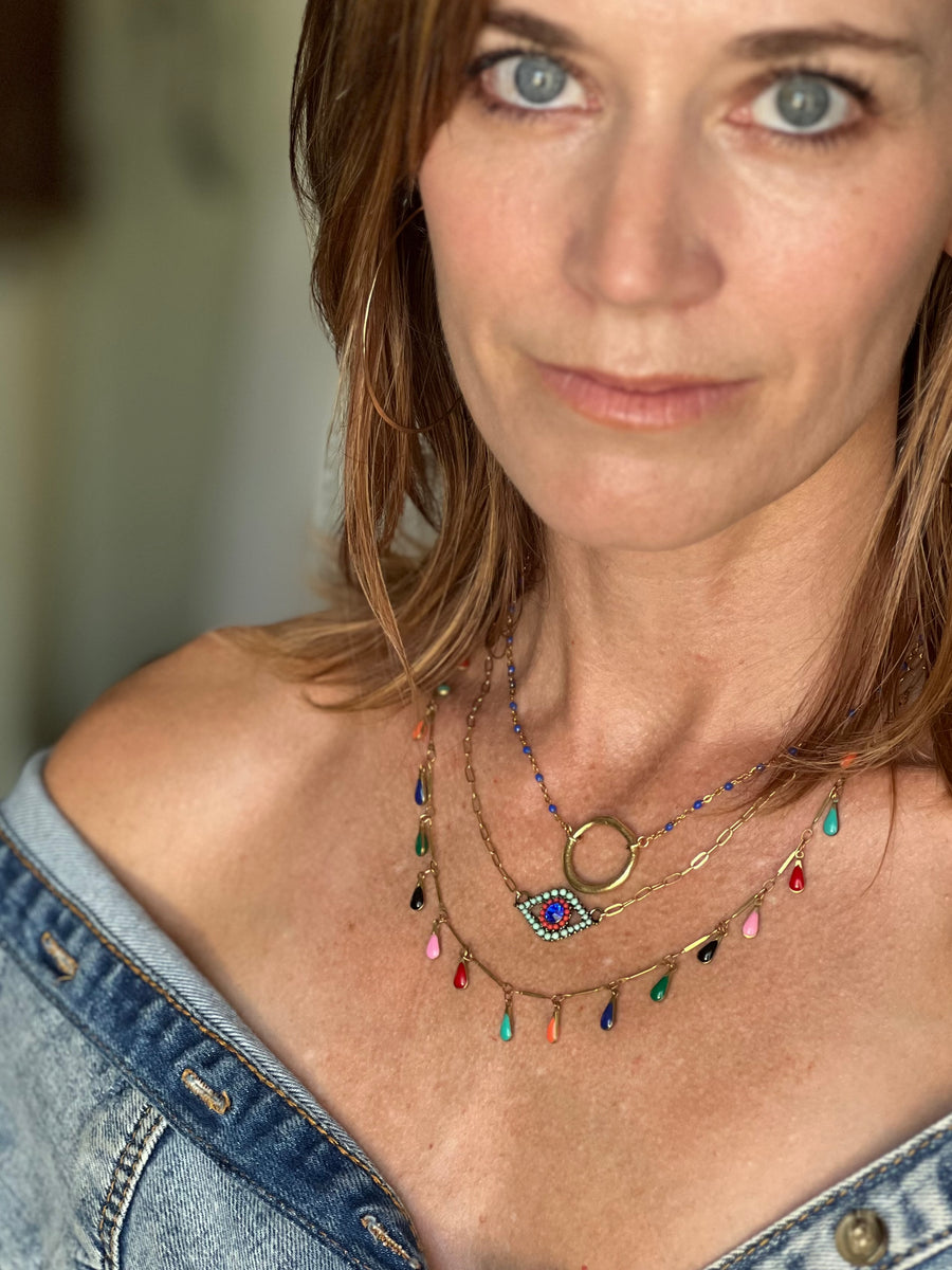 Mystic Eye Necklace – LilyGirl Jewelry